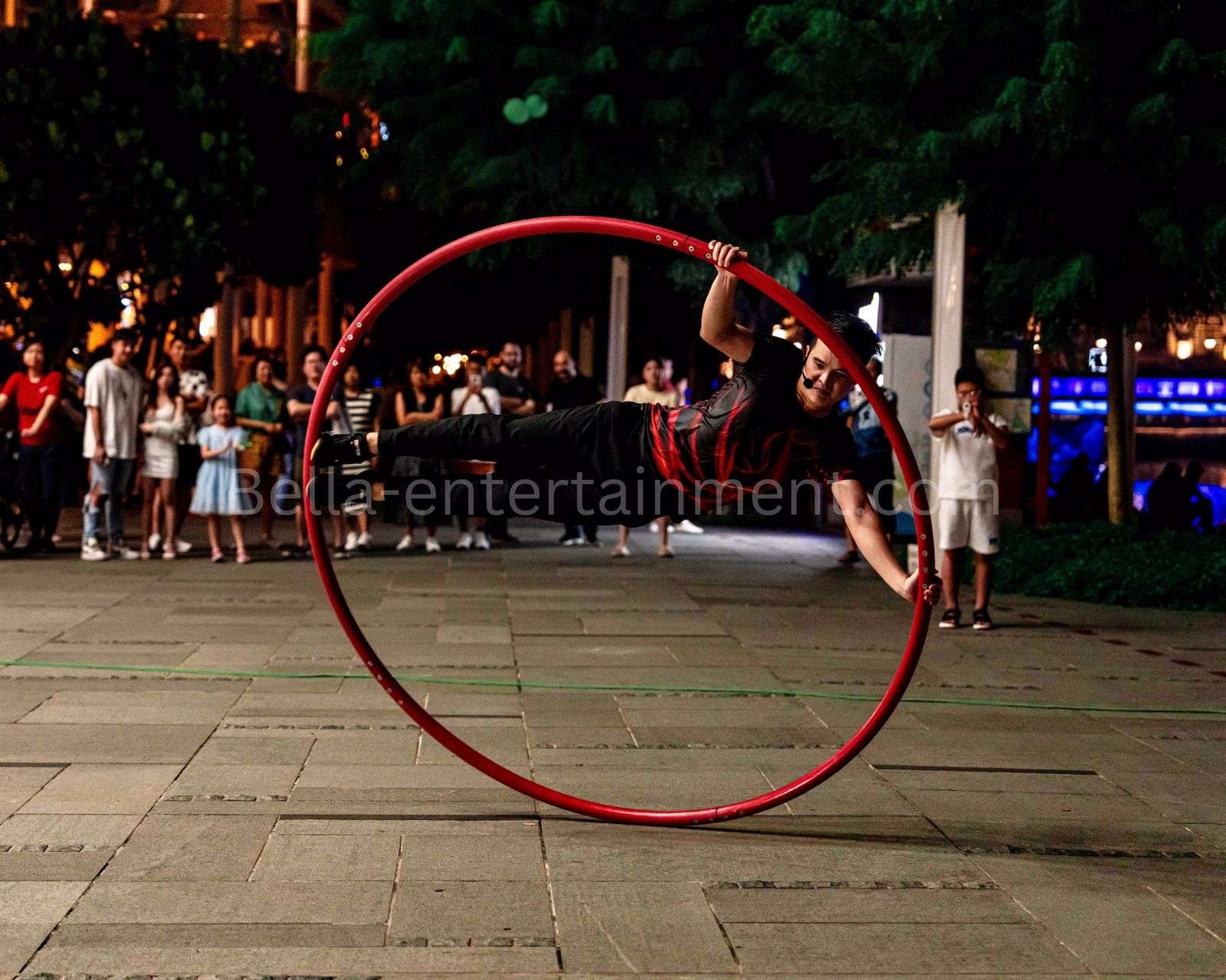 Hire Cyr Wheel Act in Singapore | Entertainment Singapore Company