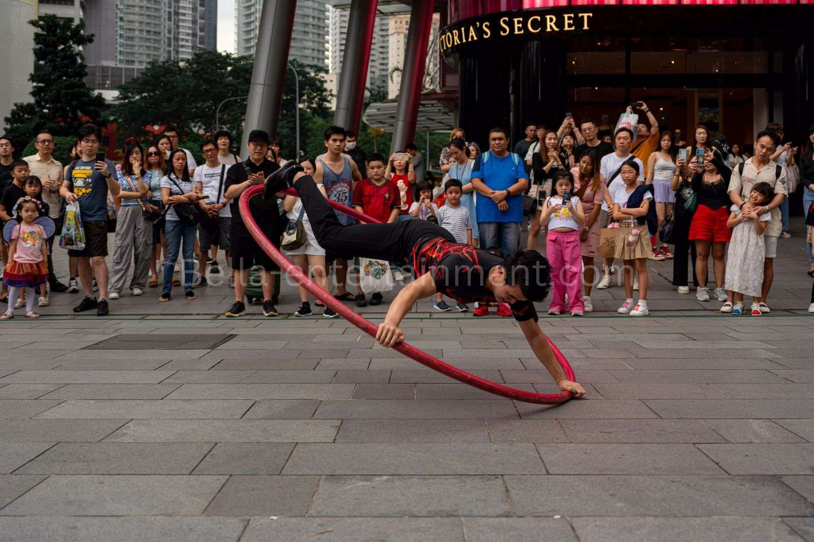 Hire Cyr Wheel Act in Singapore | Entertainment Singapore Company